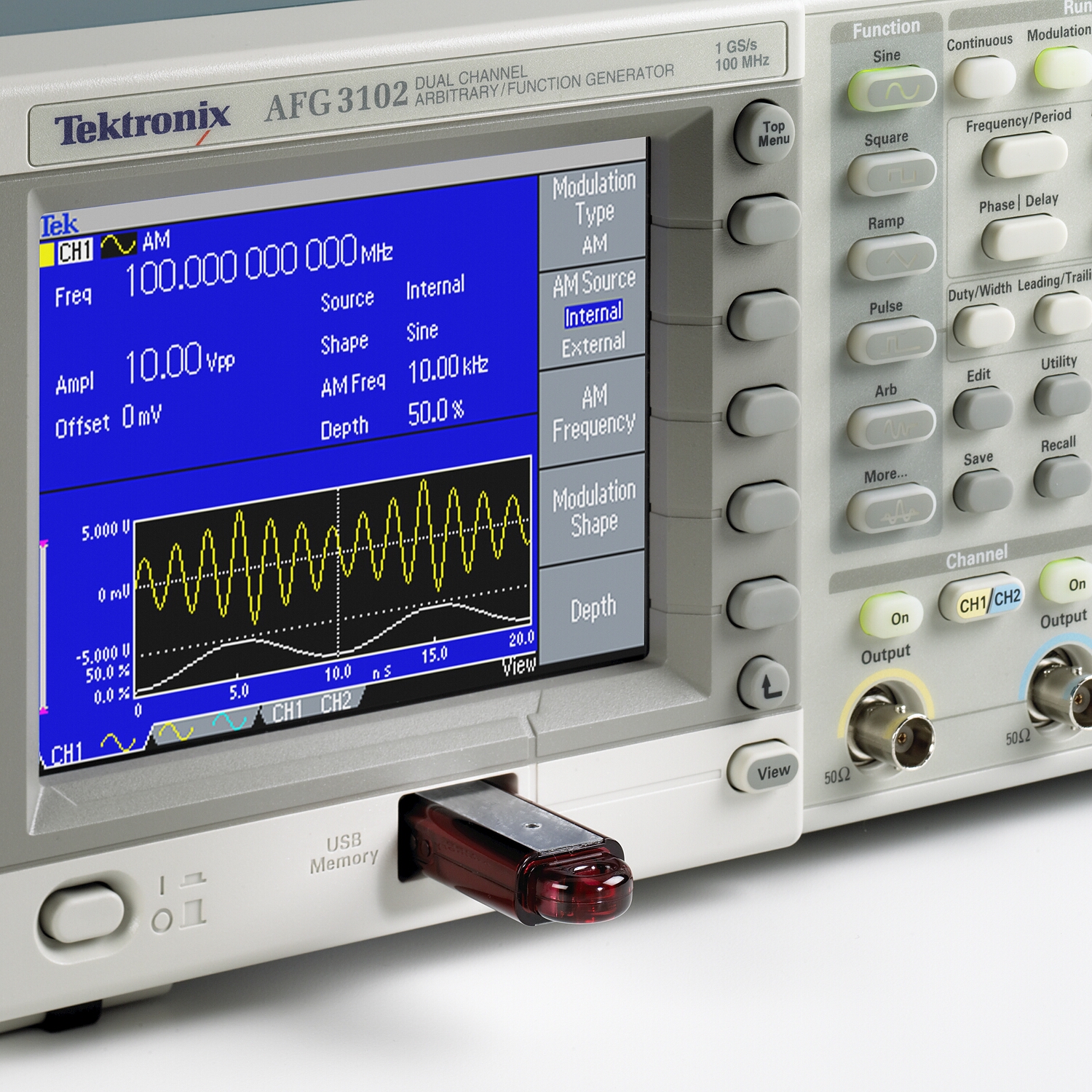 Tektronix AFG3000C Serisi - Arbitrary Fonksiyon Üreteçleri - Netes ...
