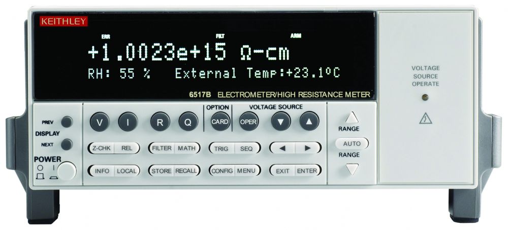 Keithley 6517B - Elektrometre Yüksek Dirençli Ölçüm Aygıtı - Netes ...