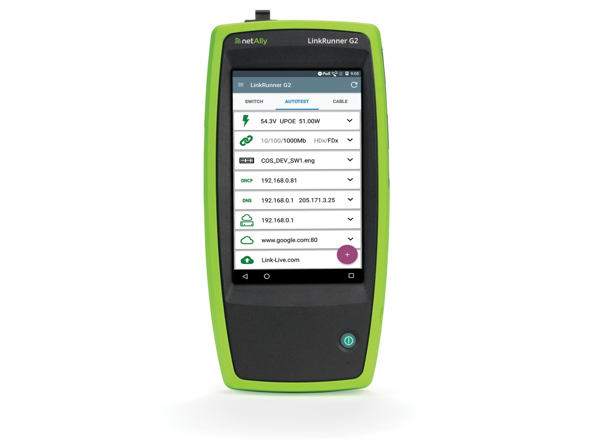 netAlly LinkRunner G2 KIT - Akıllı Network Test Cihaz Seti - Netes ...