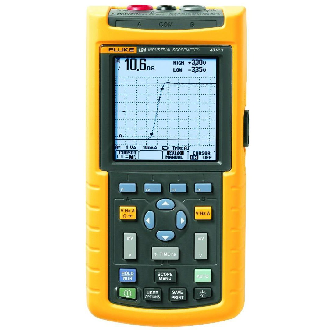 Fluke 124 - Endüstriyel Scopemeter - Netes Mühendislik