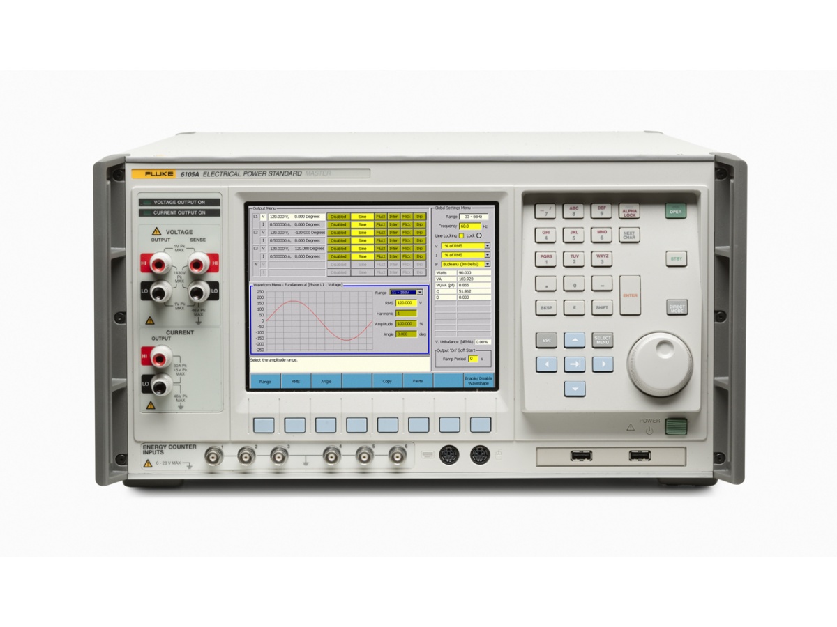 Fluke Calibration 6105A ve 6100B Elektriksel Güç Standardı - Netes ...