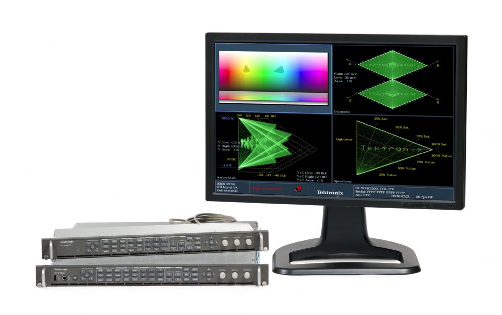 Tektronix WFM / WVR 7K Serisi - Waveform Monitor ve Waveform Rasterizer ...