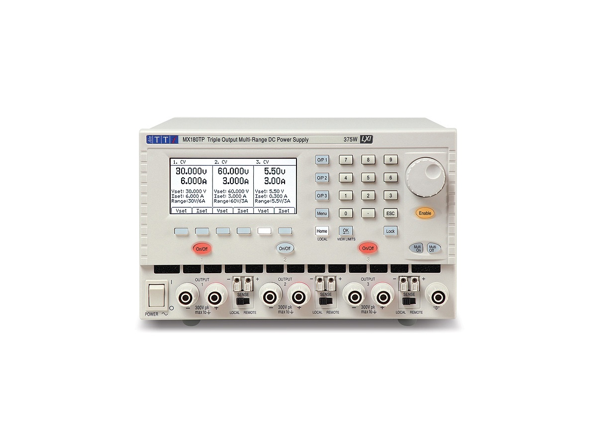 Aim TTI MX180TP - 375 W DC Güç Kaynakları - Netes Mühendislik