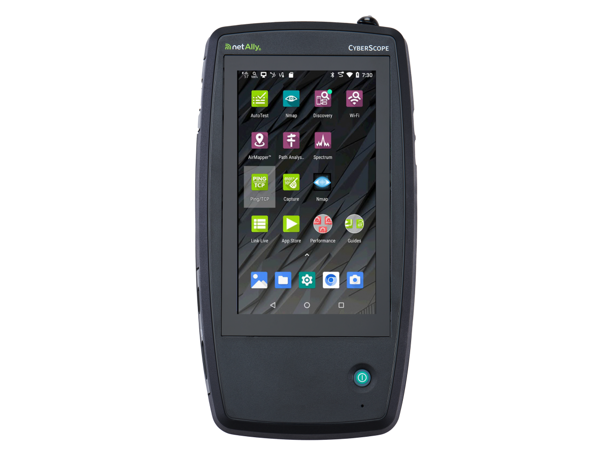 netAlly CyberScope™ El Tipi Siber Güvenlik Analizörü - Netes Mühendislik