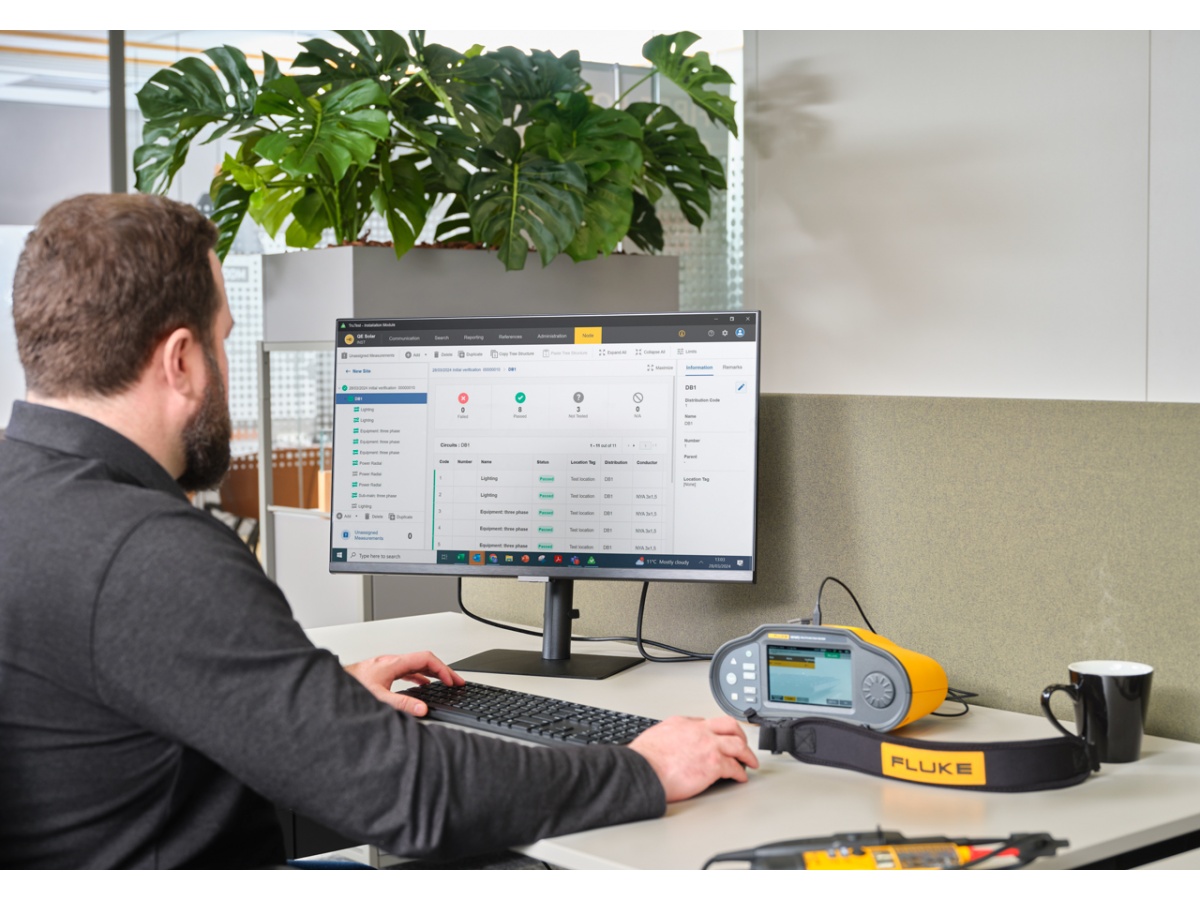 Fluke 1672 Çok Fonksiyonlu Tesisat Test Cihazı - Netes Mühendislik