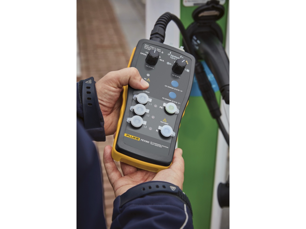 Fluke 1663 UK/FEV300- Tesisat Test Cihazı + Elektrikli Araç Şarj ...