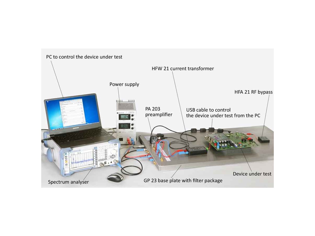 Langer HFW 21 Set - RF Akım Transformatörü - Netes Mühendislik