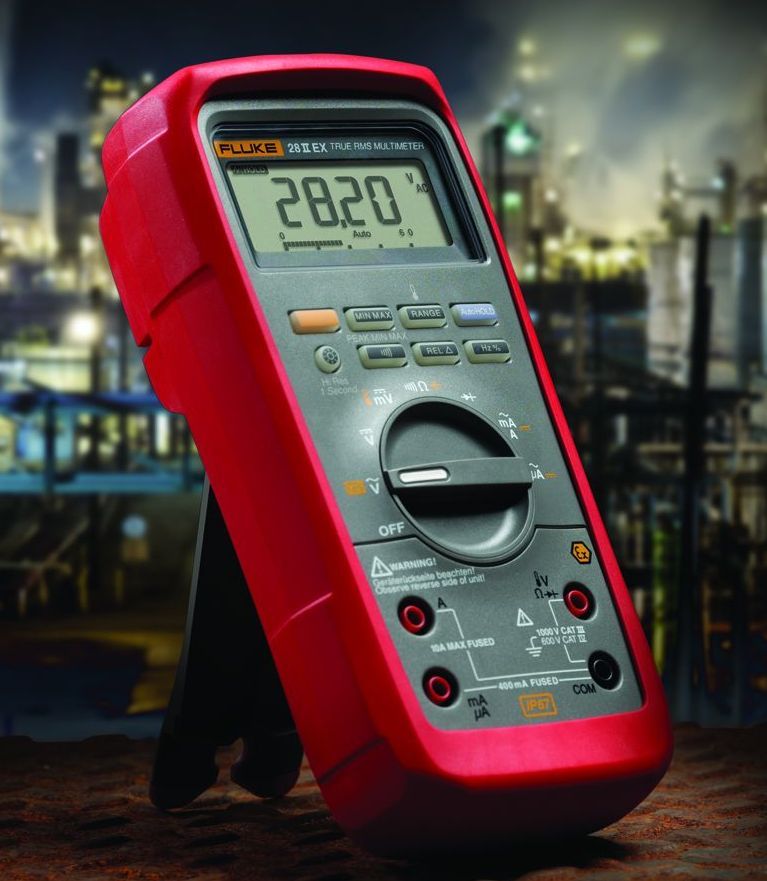 Fluke 28-II Ex - Emniyetli True RMS Dijital Multimetre - Netes Mühendislik